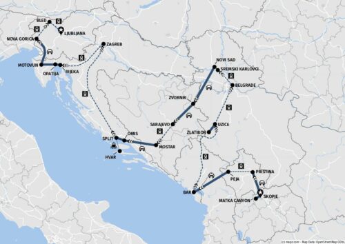 Balkans Rail Explorer | Over 50s, Small Groups